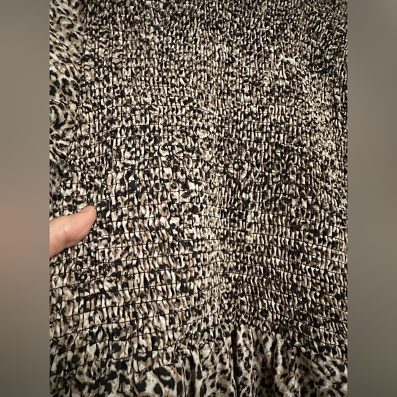 SHEIN | Dresses | Brand New Without Tags Shein Leopard Print Maxi Dress ...